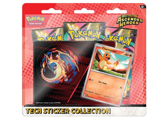 Pokemon Mega Evolution Ascended Heroes Tech Sticker Collection (Pre-Or